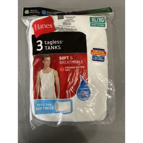Hanes | Underwear & Socks | New Mens Hanes 3 Tagless Gray Soft ...